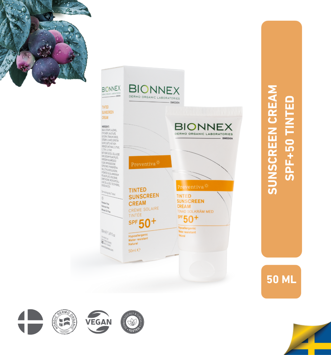 Bionnex Preventiva Sunscreen Cream SPF+50 Tinted – BIONNEX INT