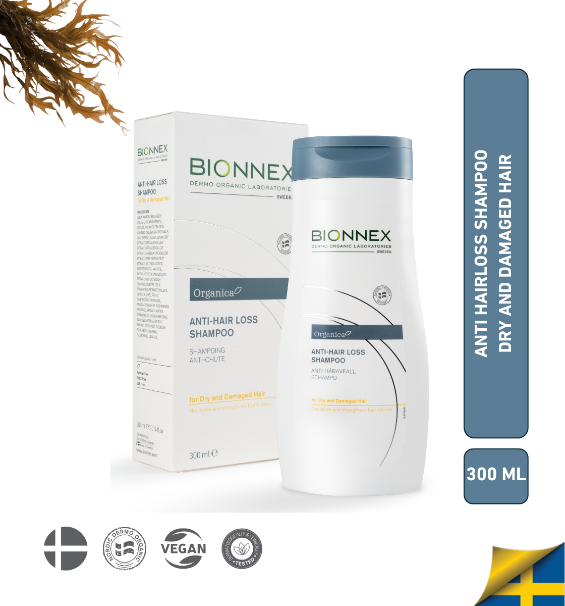 Bionnex Organica Anti Hair Loss Sahmpoo - Dry and Damaged Hair ...